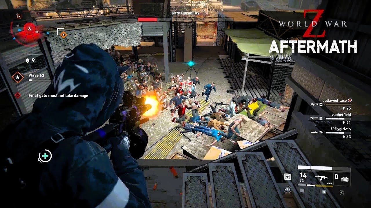 Carrying Public Lobby for 60+ Waves | World War Z: Aftermath - YouTube