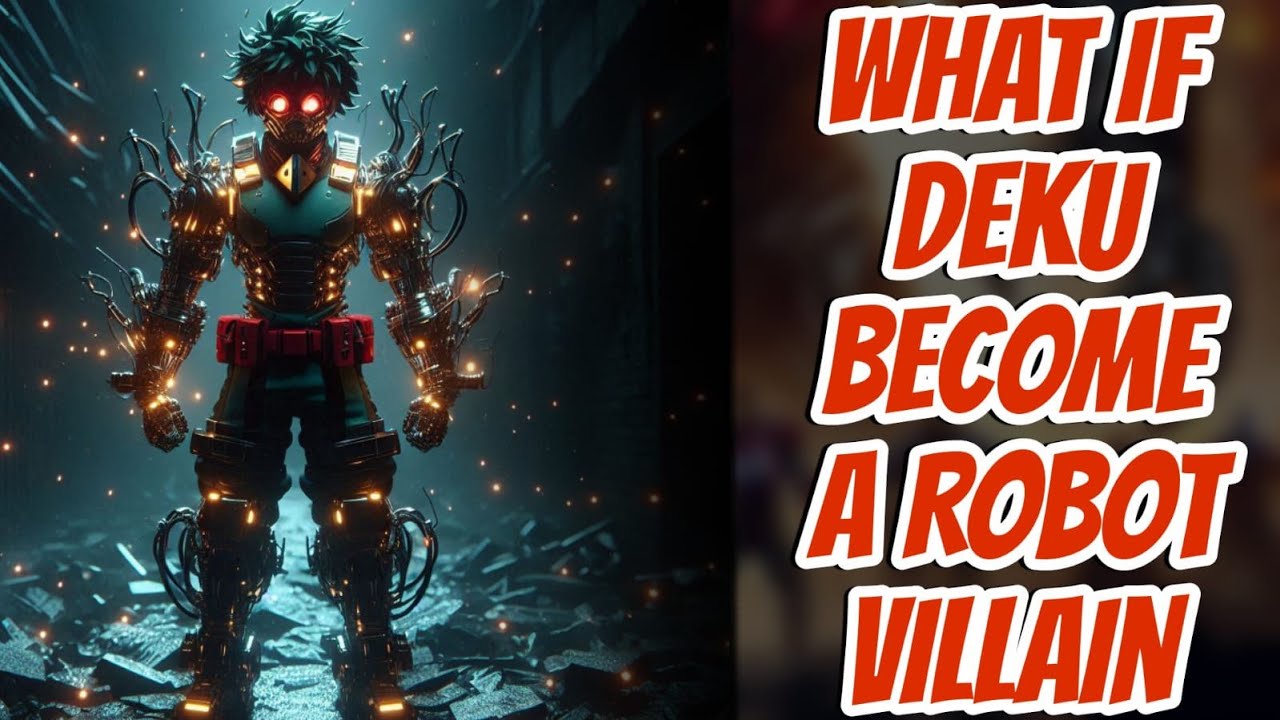 What if Deku Become a Robot Villain || Special Movie 16k - YouTube