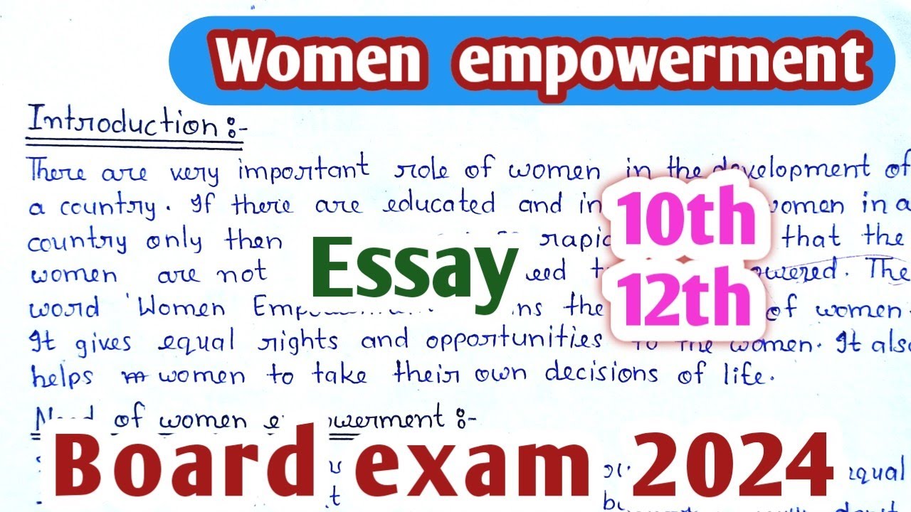 Women Empowerment Essay In English | महिला सशक्तिकरण पर निबंध | women ...