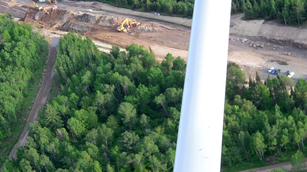 DSCN0079 Virginia Mn bridge airial view - YouTube