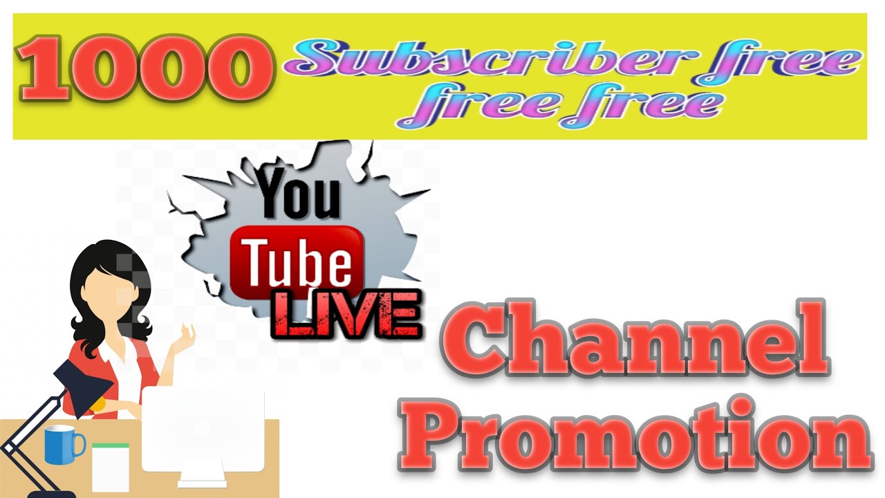💥Free channel promotions|1000 subscriber free|live|💥#live#youtube # ...