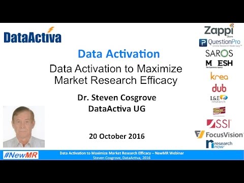 Steven Cosgrove Skills For A NewMR World 2016 - YouTube