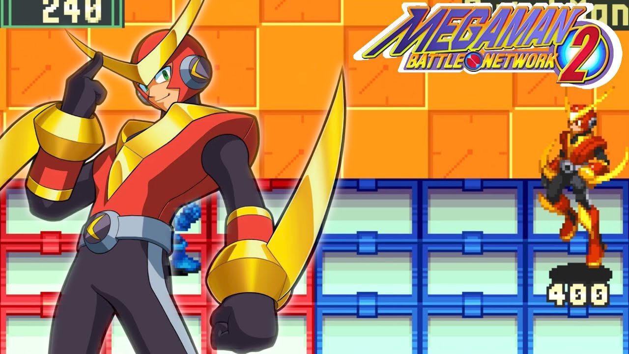 [Boss] Quickman First Encounter - Megaman Battle Network 2 Legacy ...