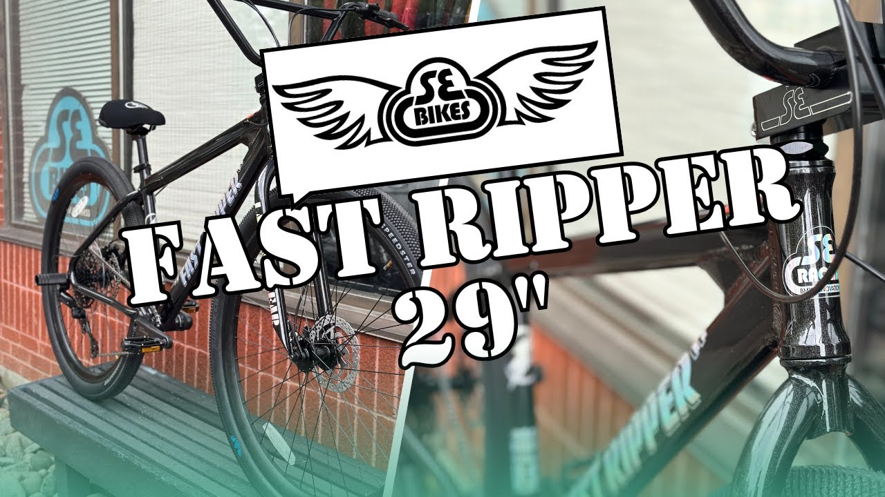 2025 SE BIKES Fast Ripper 29" Cruiser BMX Bike @ Harvester Bikes - YouTube