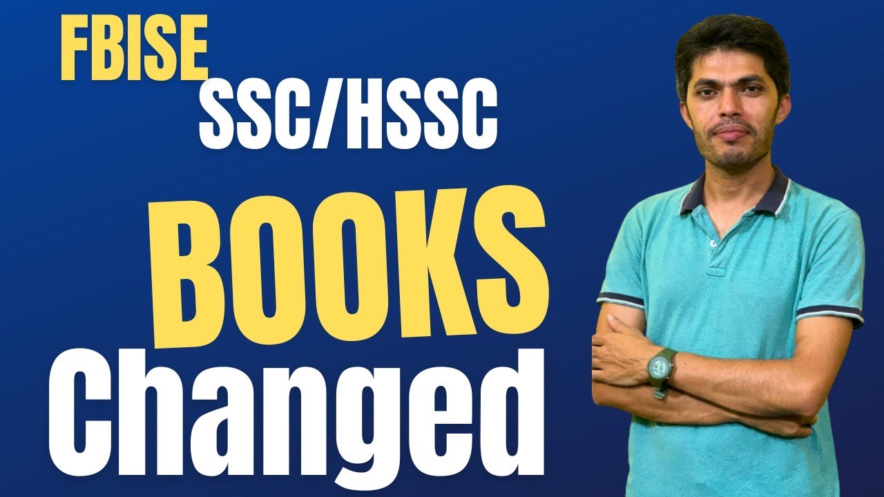 Fbise Books Changed: New Books Details for SSC HSSC 2024 & Onwards ...