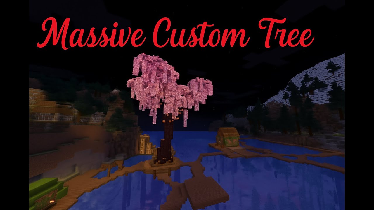 Giant Cherry Tree - Minecraft - YouTube
