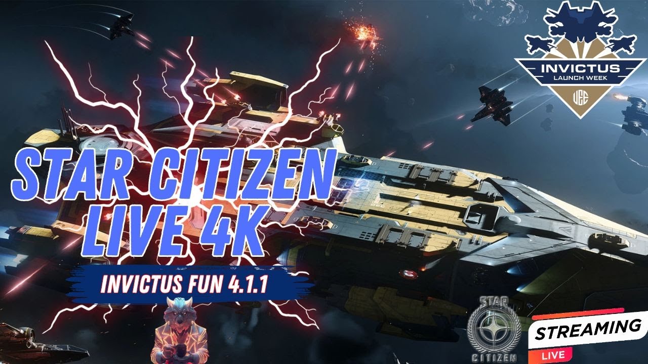Star Citizen Live : Invictus fun time 4K - YouTube