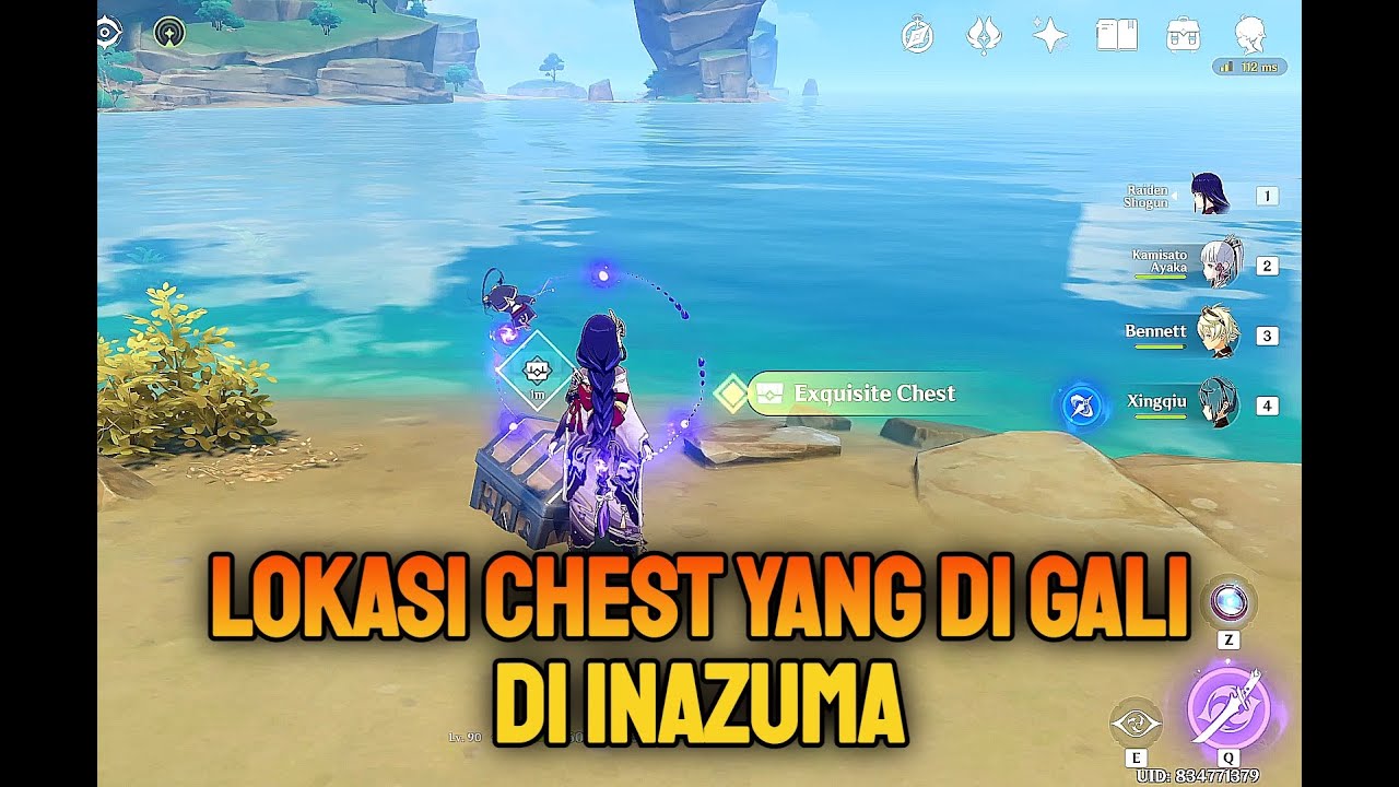 Hidden Chest - Lokasi Chest Yang Di Gali Di Inazuma - YouTube