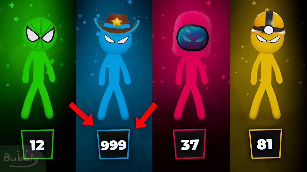 😎 Stickman Random MINIGAMES Tournament - Stickman Party Gameplay - YouTube