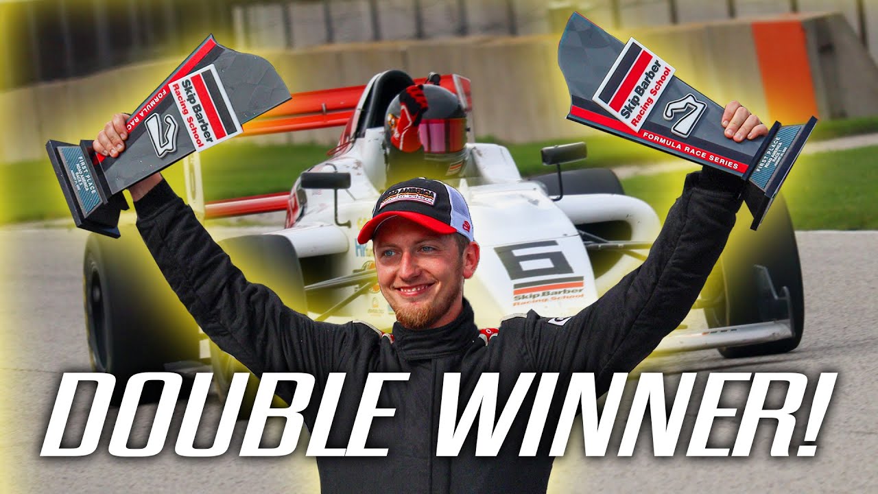 SWEPT THE RACE WEEKEND - Skip Barber Race Series @ Road America - YouTube