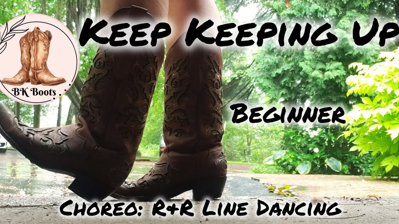 Keep Keeping Up Line Dance Tutorial & Demo - YouTube
