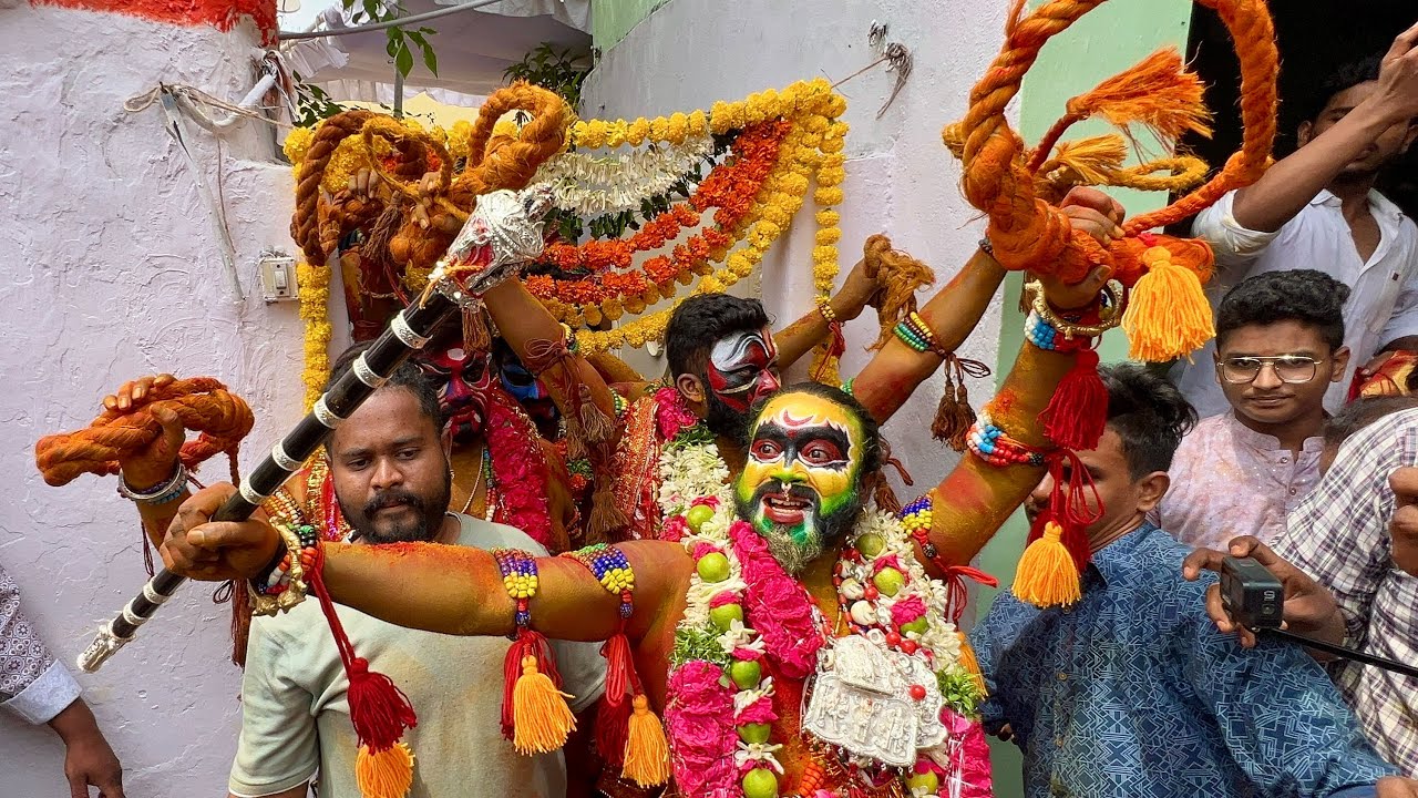 Talwar shiva Potharaju entry 2024 | Jogini shyamala |Golconda Bonalu ...