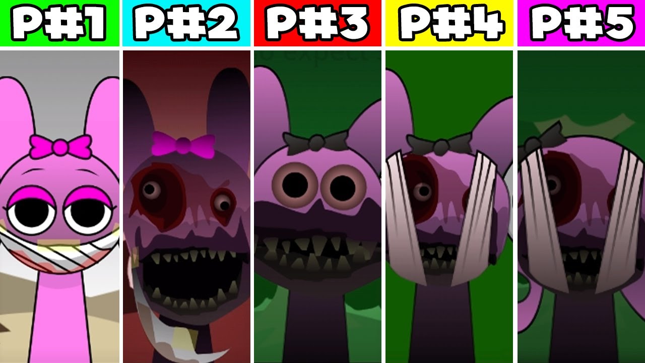 NEW MOD! Phase 1 to NEW Phase 5 ParaSprunki Version In Incredibox ...