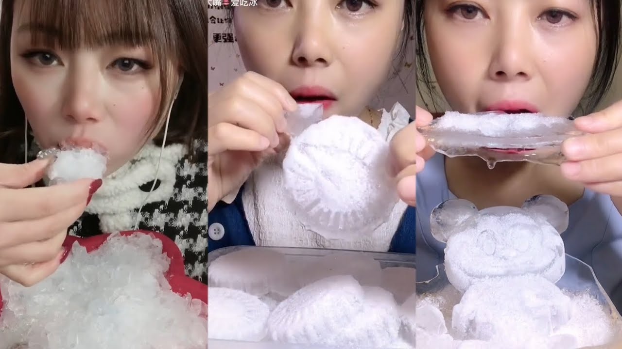 Asmr // Ice Eating Asmr || Hard Ice Eating || Thin ice //Asmr ...