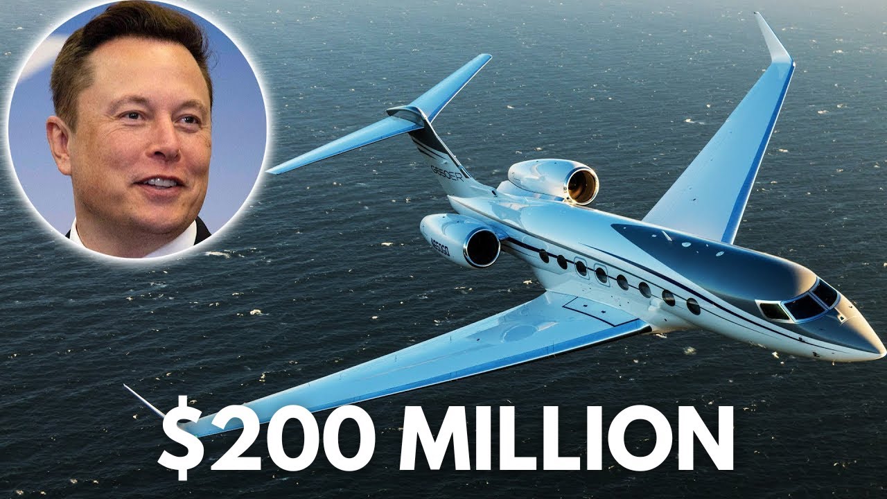 Elon Musk's Private Jet Collection - YouTube