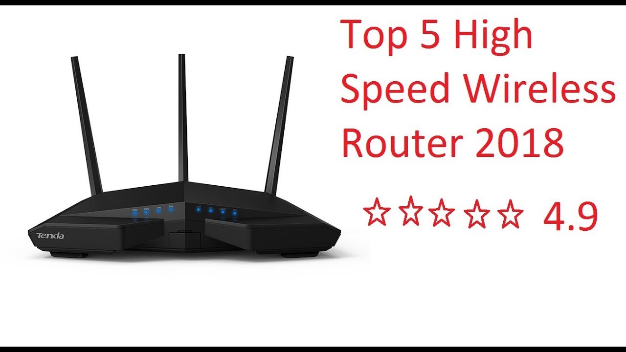 Top 5 Best wireless router : Brands_ High speed wireless router_ 2018 ...