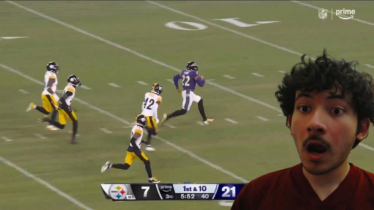THE TRAIN! Reacting To Pittsburgh Steelers vs. Baltimore Ravens Game ...