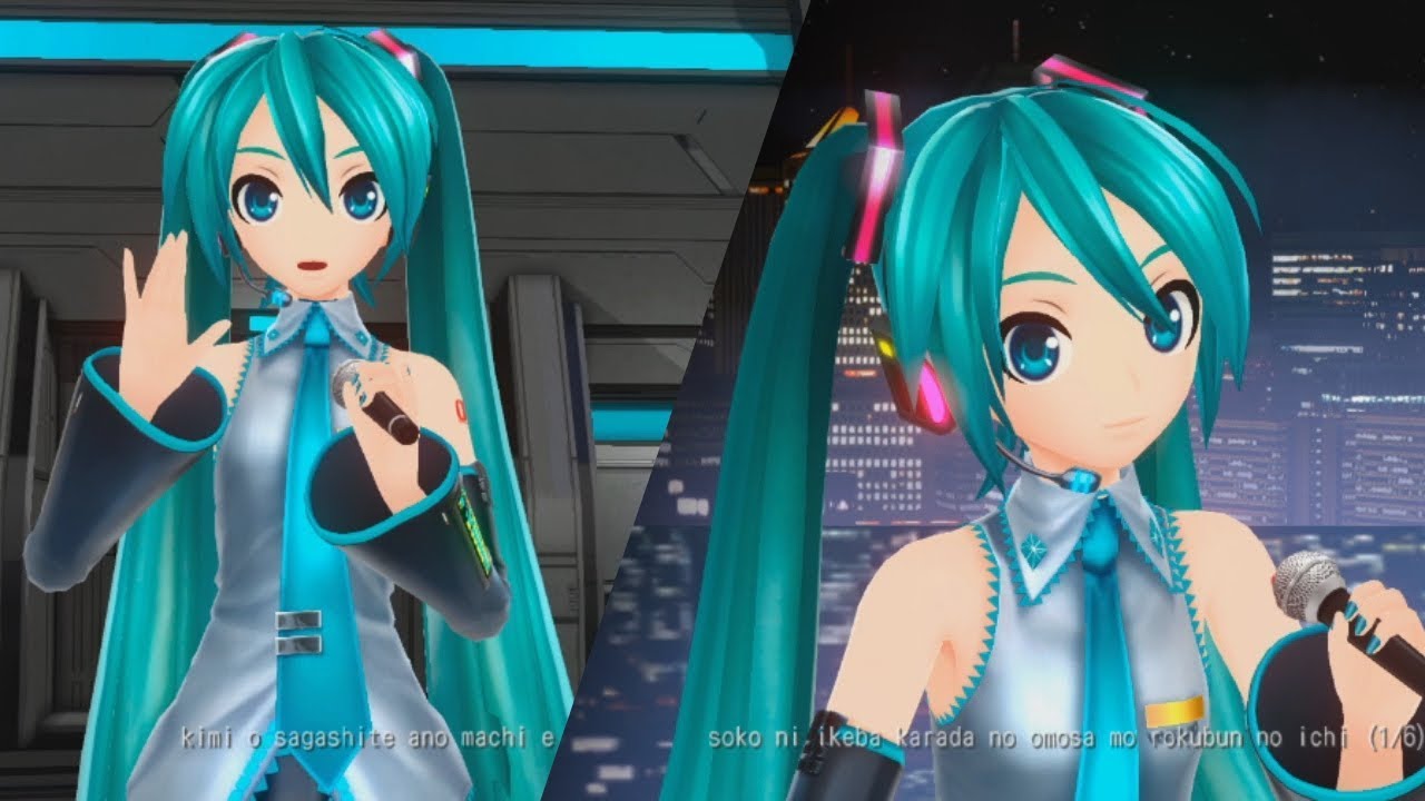 1/6 Out of the Gravity on Project DIVA F |MEGAMIX -F Edition-| Mod ...