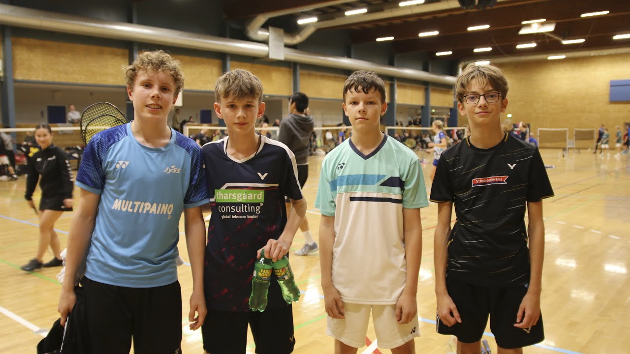 Denmark Junior Badminton BD U15 E Puhakka-Boesen vs Dubiel-Skrceny ...