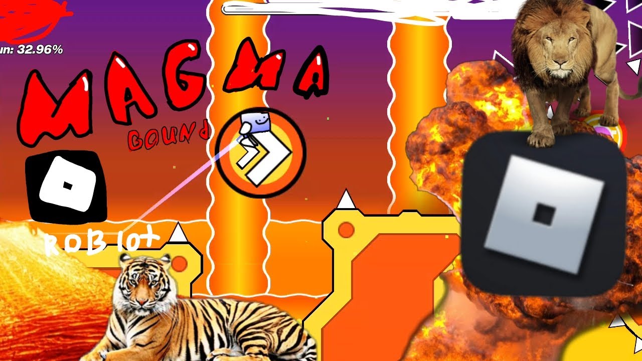 MAGMA BOUND 34% HUET SMERT (ROBLOX DEMON) - YouTube