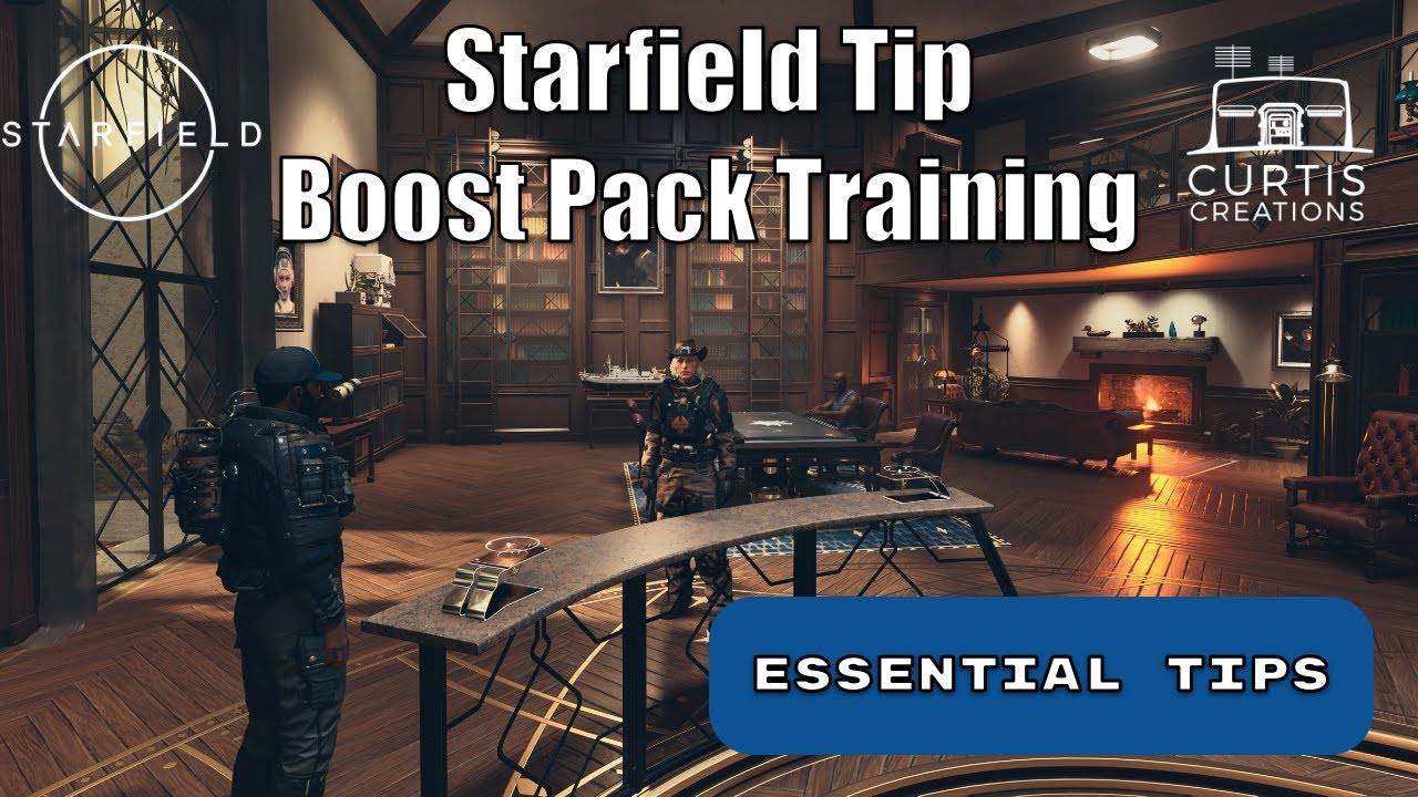 Essential Starfield Tips - Boost Pack Training - YouTube