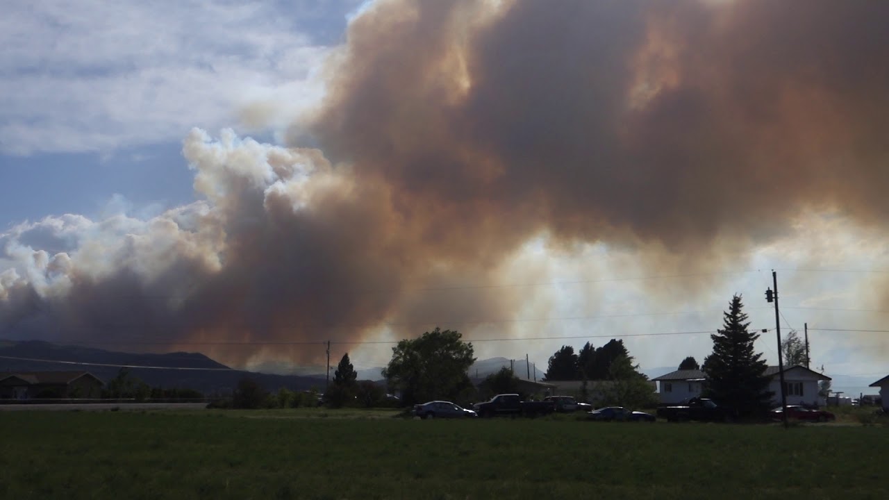 Sheep Mountain Fire June 2020 - YouTube