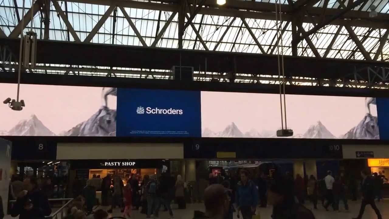 JCDecaux Waterloo Motion #DigitalOOH Installation - YouTube
