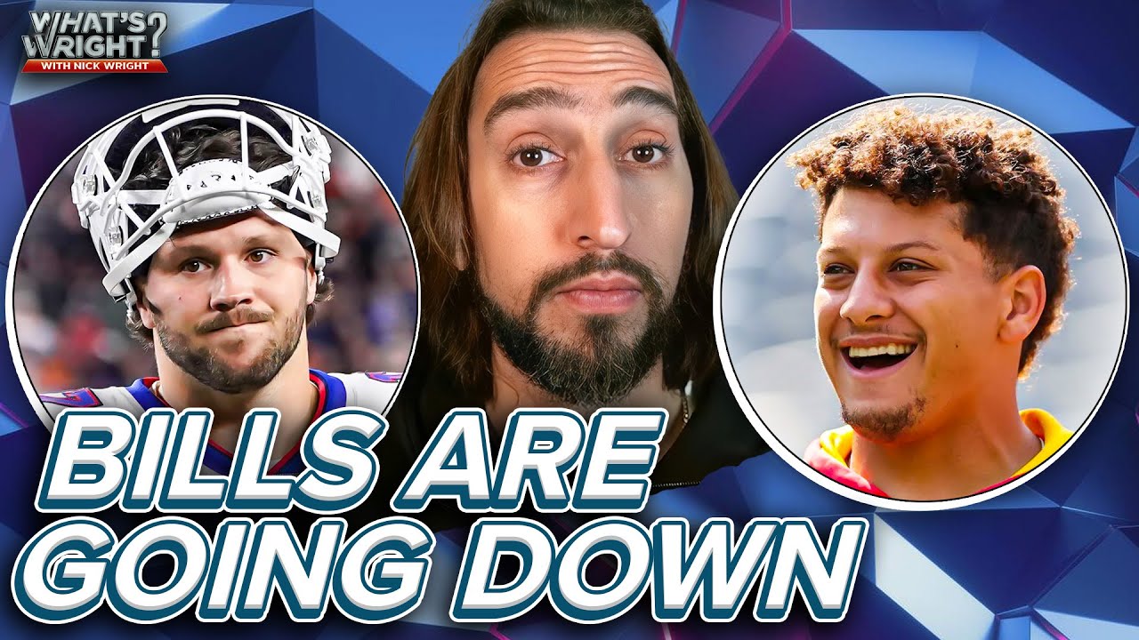 Why Josh Allen & Bills will LOSE to Mahomes & Chiefs in NFL Playoffs | Nick Wright Prediction ...