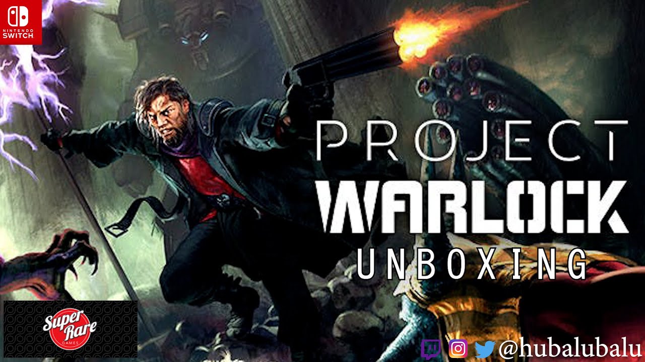 PROJECT WARLOCK - #45 SUPER RARE GAMES Nintendo Switch Unboxing - YouTube