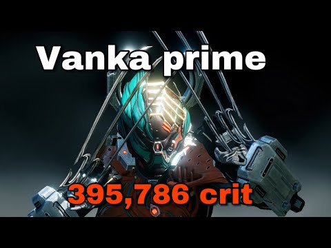 Warframe Venka prime build (nice finisher 395,786 crit at end) - YouTube