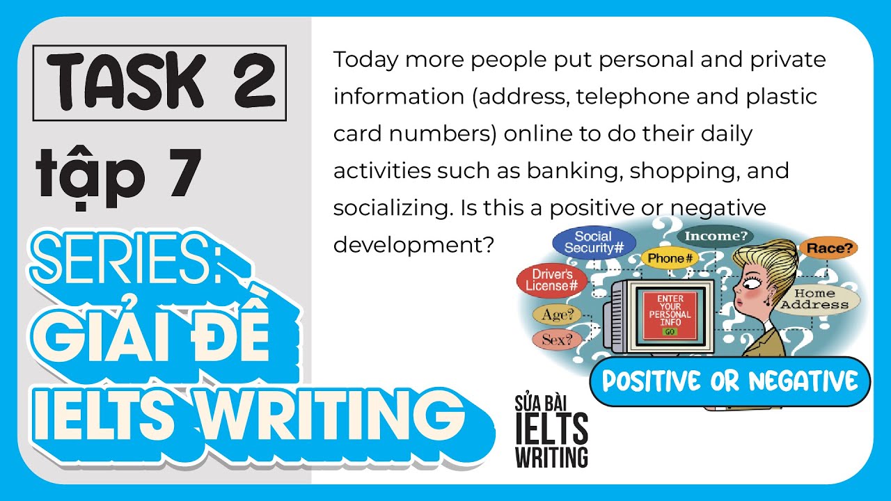 Giải đề Positive or Negative writing task 2 - YouTube