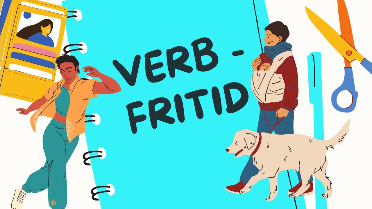 Verb - fritid/ Verb - spare time / Lär dig svenska #sfi #svenska # ...