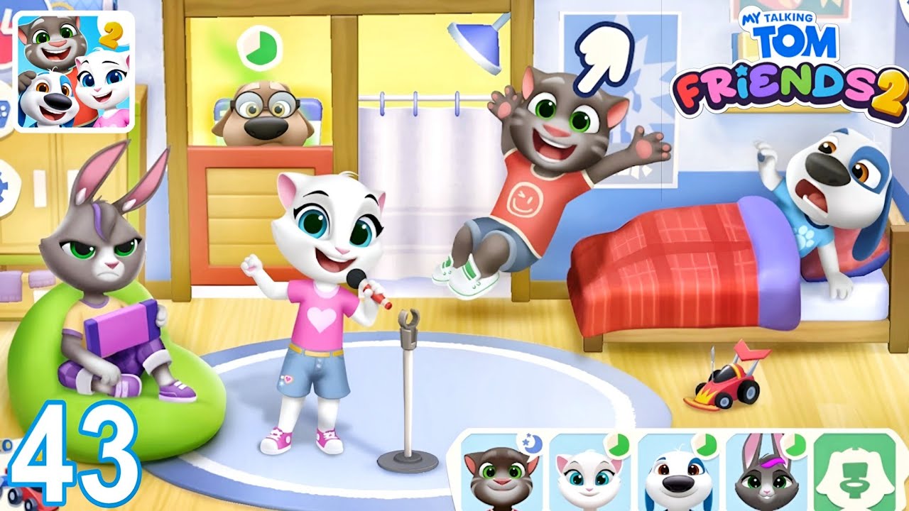 My Talking Tom Friends 2 Early Access Gameplay Part 43 (Android/iOS ...