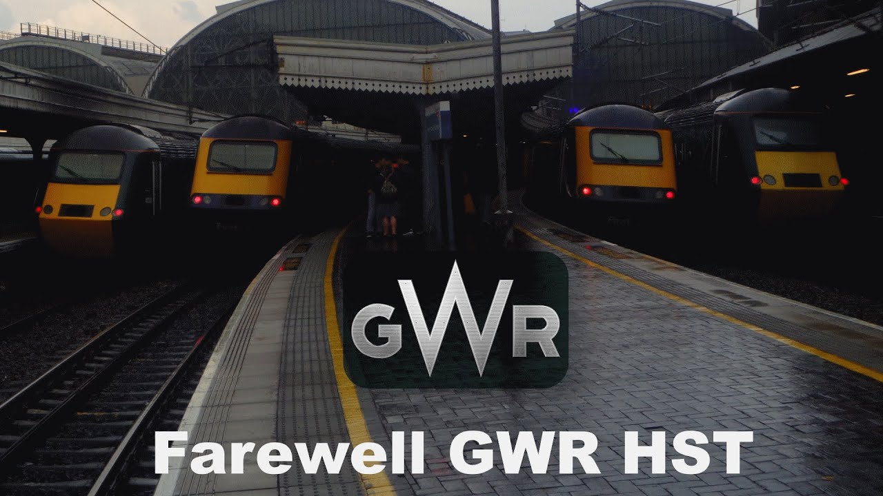 Farewell GWR HST : Class 43 with Mk3 coaches : London Paddington ...
