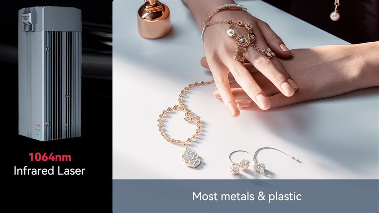 Upgraded Atomstack R30 V2 1064nm Infrared Laser Module for Engraving ...