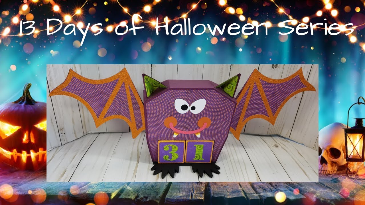 13 Days of Halloween Series // Day 13 : Countdown To Halloween 3D Bat ...