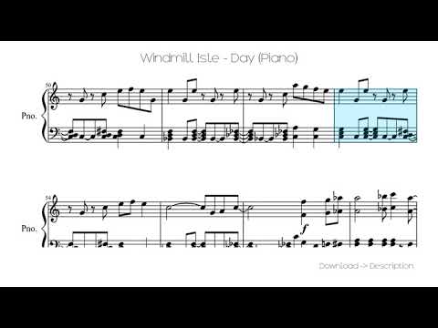 Windmill Isle - Day (Piano) - YouTube