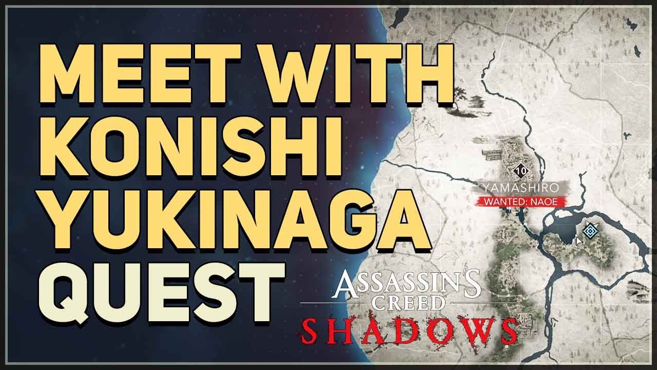 Meet with Konishi Yukinaga Assassin's Creed Shadows - YouTube