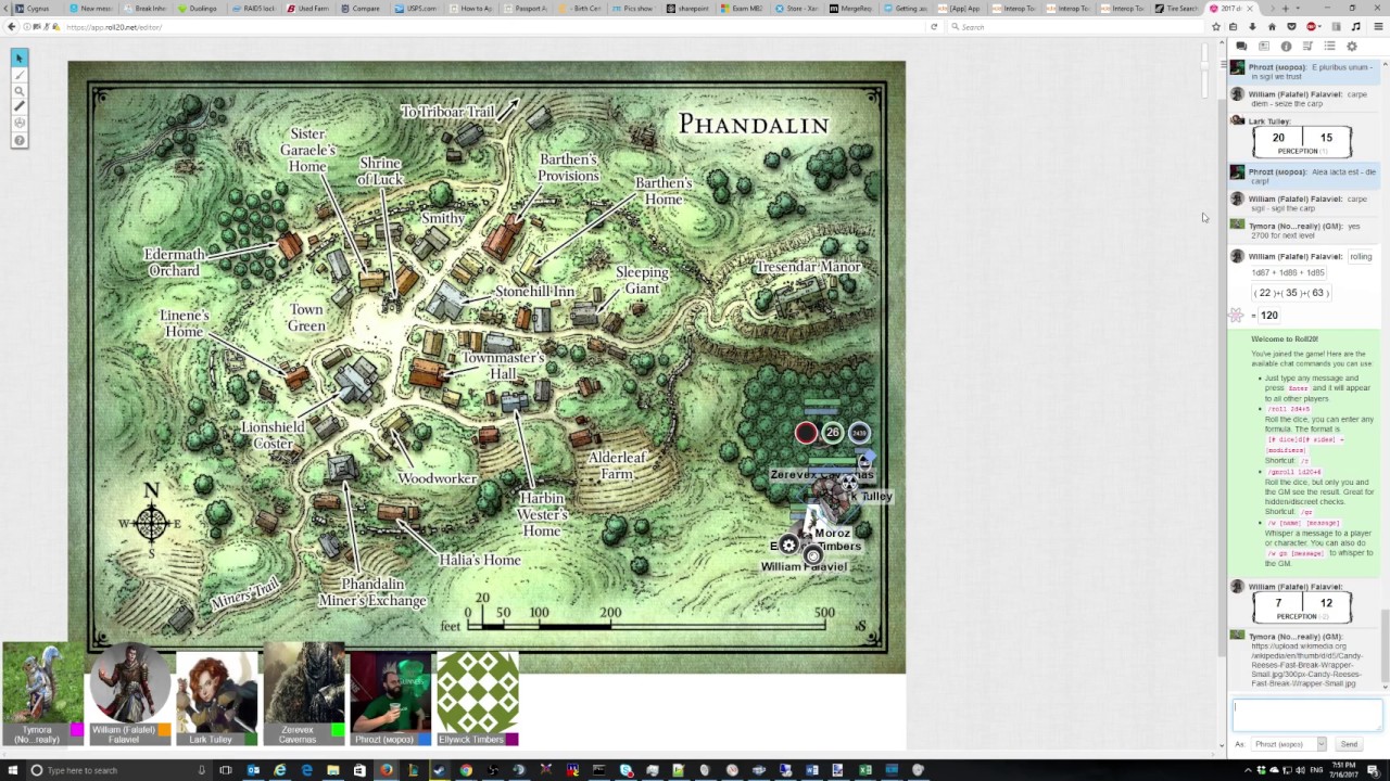 [D&D 5e] - Left Turn at the Lost Mines - A Visit to Leilon - 2017.07.16 ...