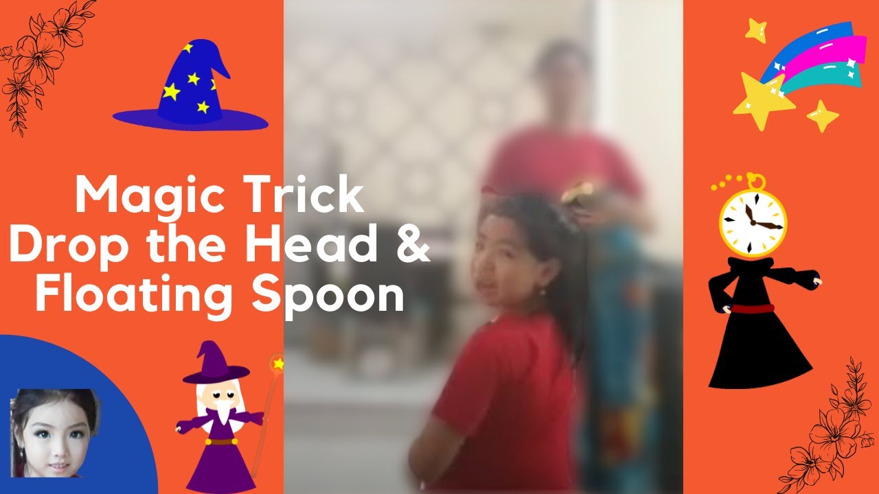 Magic Tricks - drop the head and floating spoon - YouTube