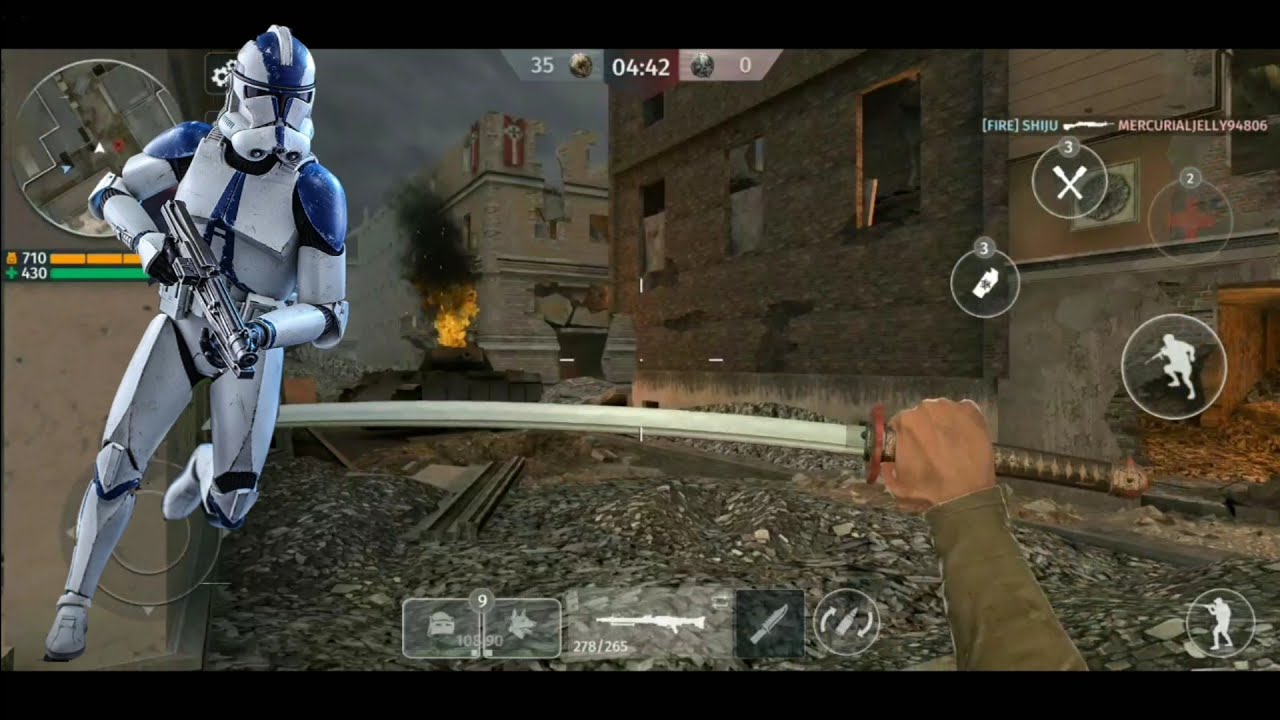 World War 2 Battle Combat STAR WARS iOS Android Epic Gameplay - YouTube