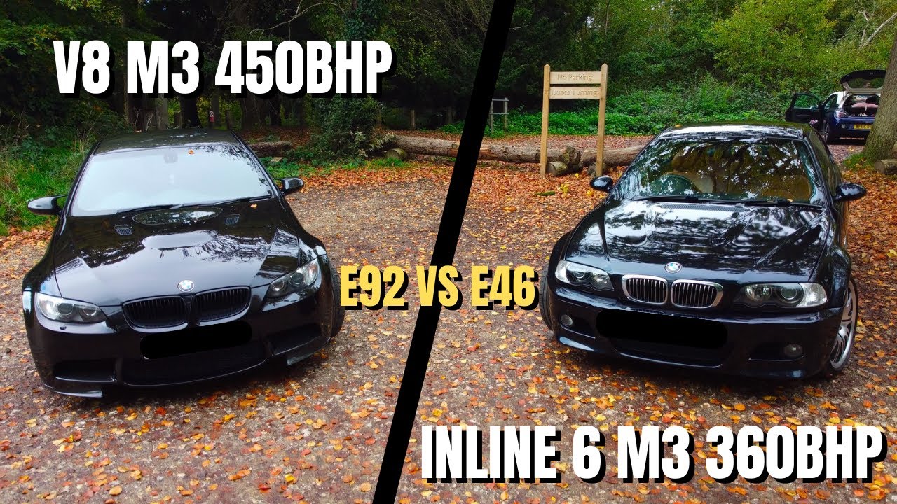 BMW E92 vs E46 M3: Which is the better car? - YouTube