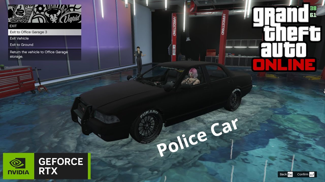 GTA5 - Plain Police Car - If u escape COP, u're COP :)) - YouTube