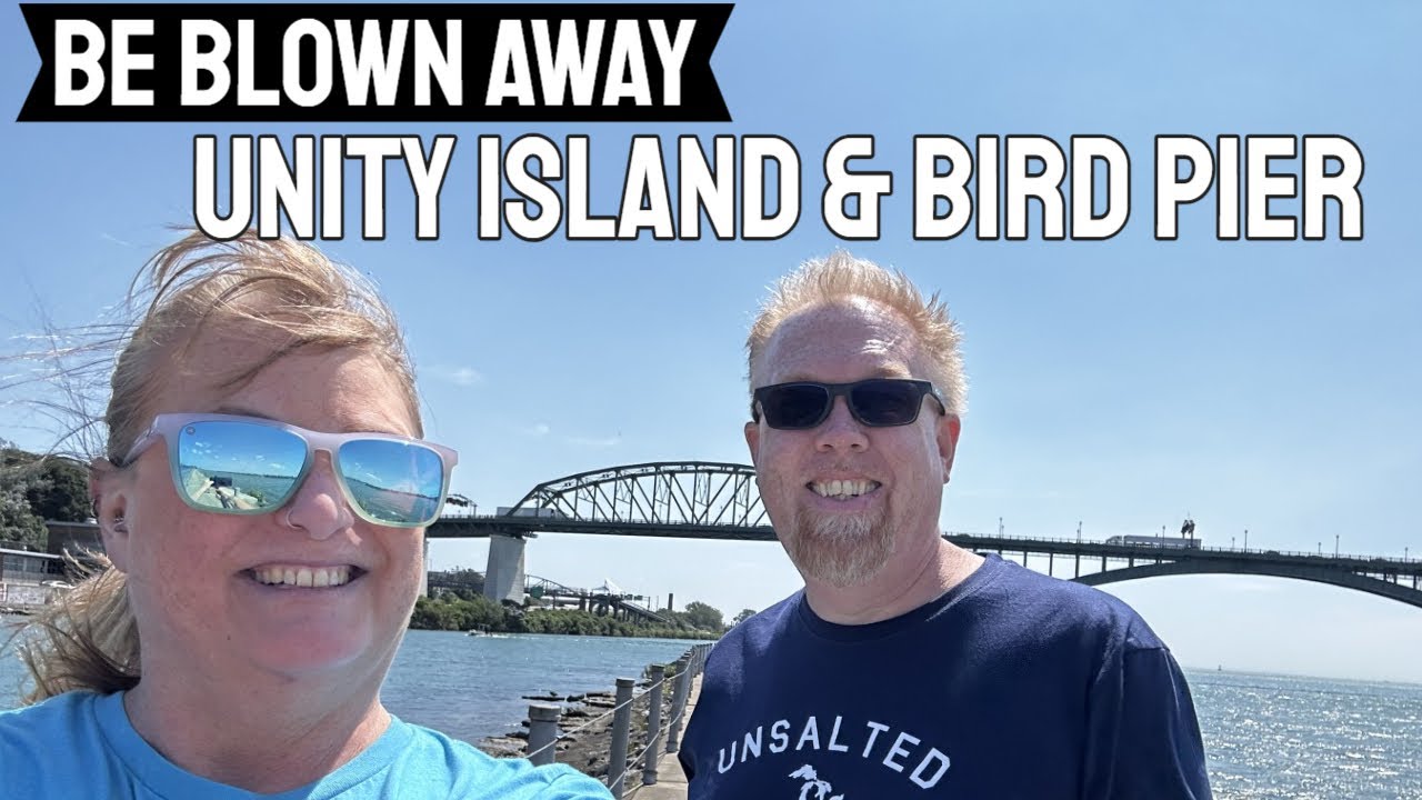 Unity Island & Bird Island Pier - Cool Hike Buffalo NY - YouTube
