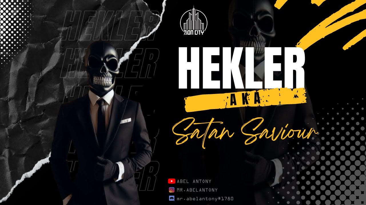 HEKLER aka SATHAN SAVIOUR | RDC | ZION CITY | RP | 18+ - YouTube