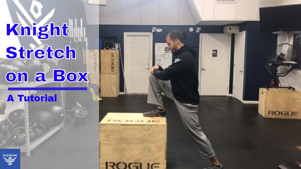 Knight Stretch on a Box | A Tutorial - YouTube