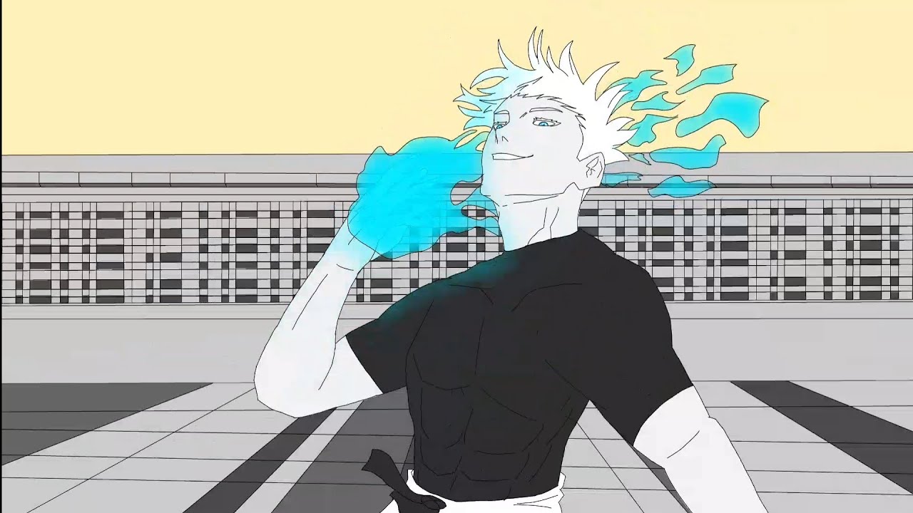 Gojo hand regeneration animation | #animation #jujutsukaisen #gojo # ...