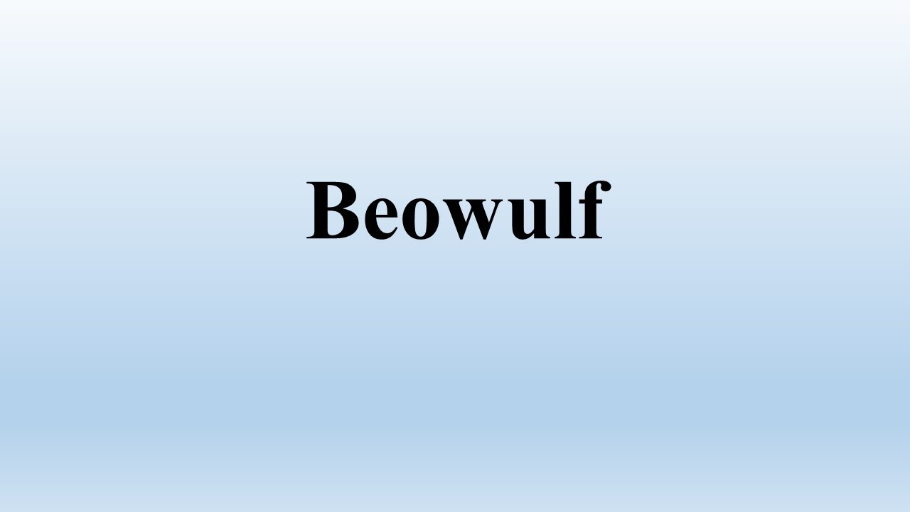 Beowulf (Summary/Notes) - YouTube