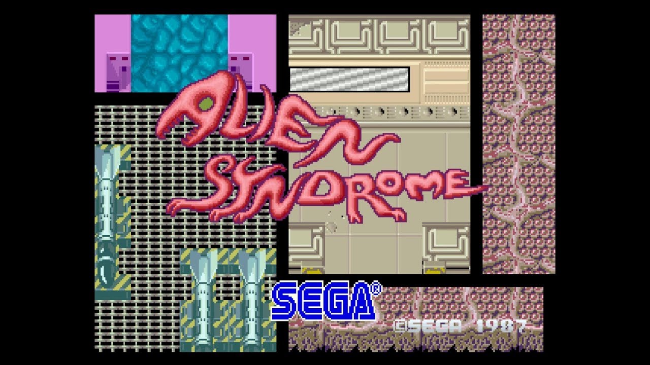 (Arcade PCB) Alien Syndrome - 3 loops cleared, 2.328.200 points / Sega ...