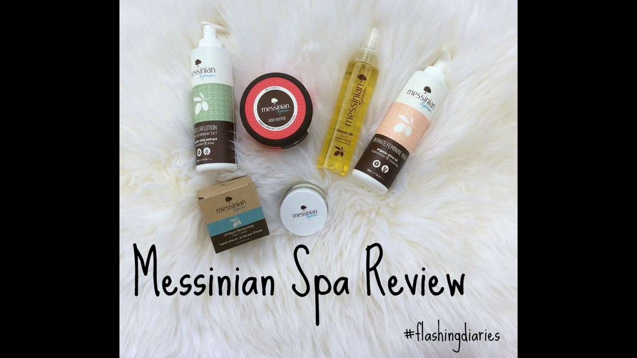 Messinian Spa Review • H γνώμη μου για τα προιόντα Messinian Spa• Flashing Diaries - YouTube